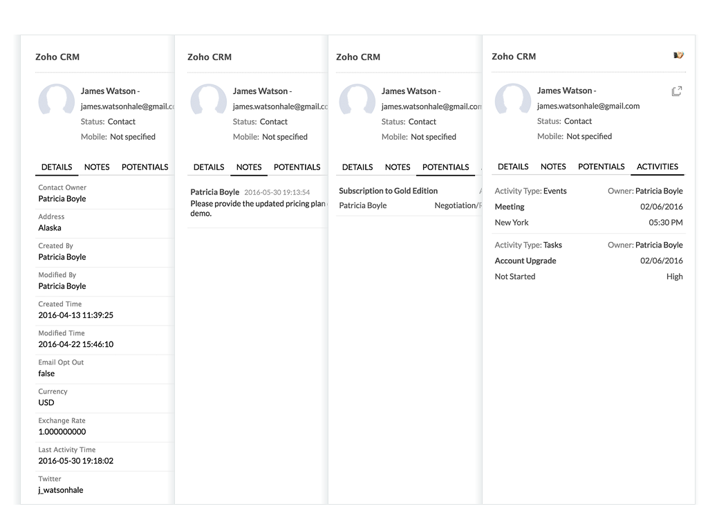 Zoho CRM App Integration with Zendesk Support